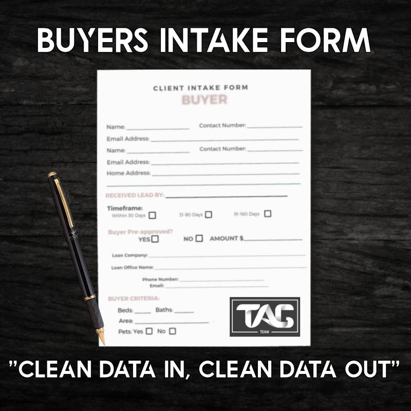 Buyer's Intake Form - DEMO